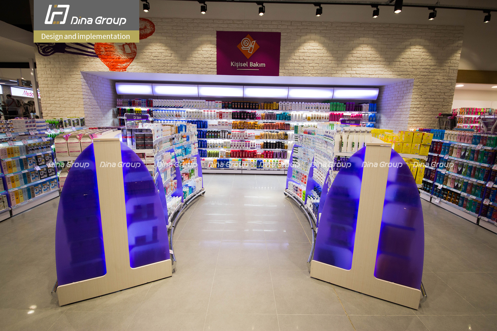 Cosmetic Store Design – Dina Group – Supermarket design and Shop ...