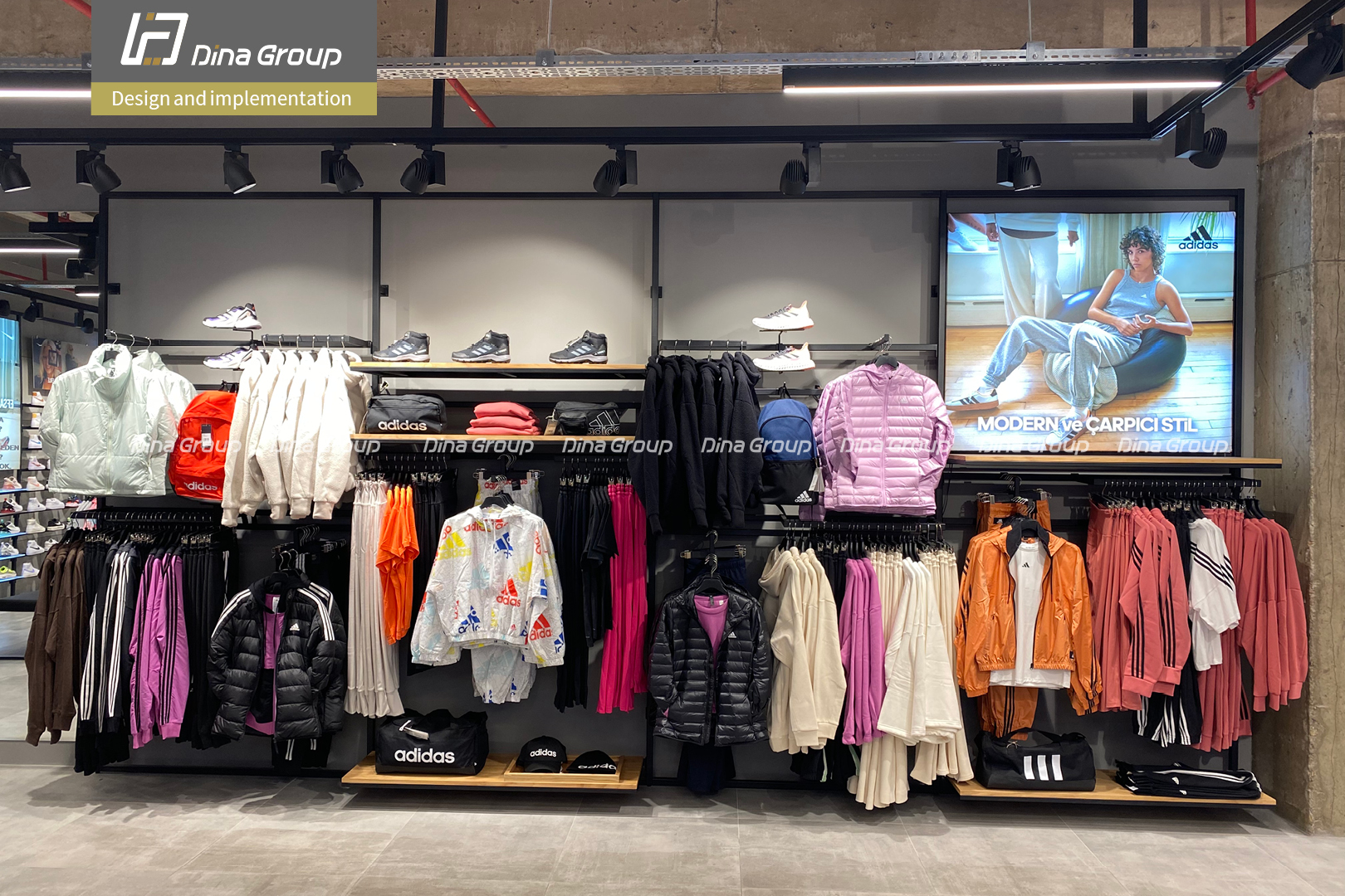 Sports Retail Store Design | Modern Sneaker & Apparel Shop By Dina Group